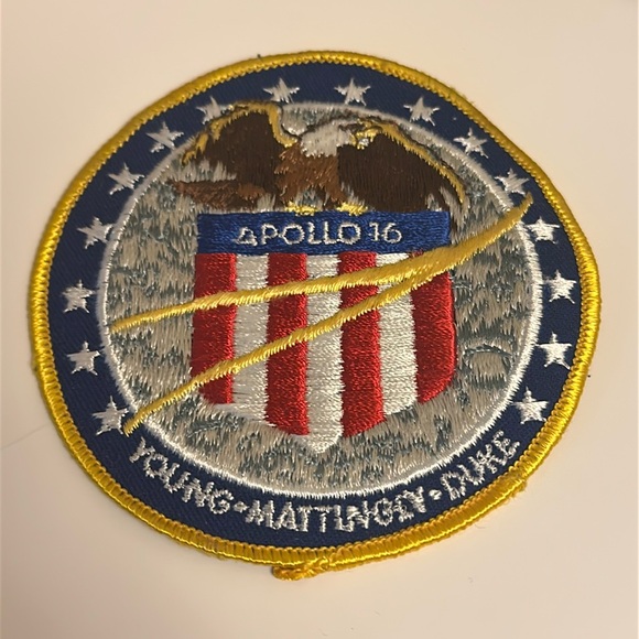 None | Office | Vintage Apollo 6 Nasa Space Patch Young Mattingly Duke ...